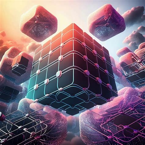 Premium Photo Ai Generated Illustration Of Cloud Computing Concept In