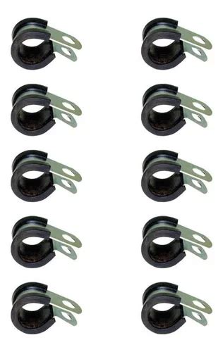 Abracadeira Borracha Para Tubo 6mm Até 8mm 10 Peças Parcelamento