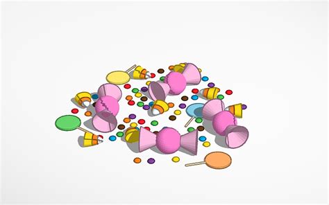 3d Design Candy Tinkercad