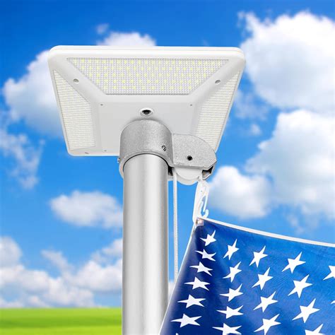 Flag Pole Light Top Mount Outdoor 320 Led Flags Lights 100