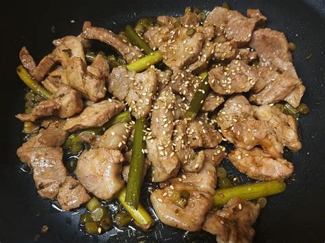 반찬만들기 고기반찬 With 국산 마늘쫑