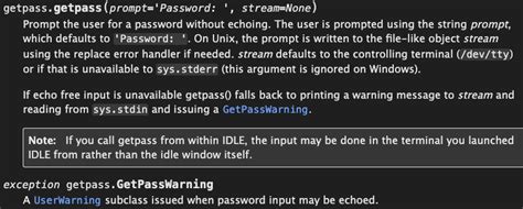 Getpass 로 안전하게 패스워드 입력받기 Python 암호입력