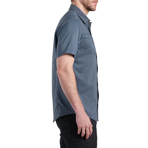 Mens Stretch Stealth Short Sleeve Sports Basement