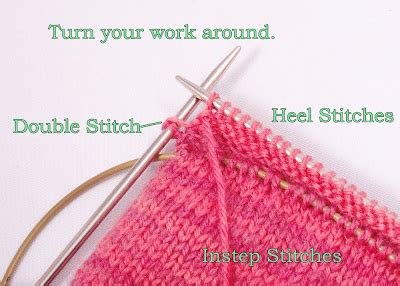 Heidi Bears Two At Time Socks On A Magic Loop The Heel Part 1