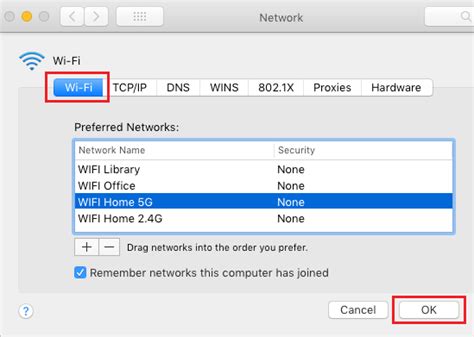 how to setup network priority on mac techbout