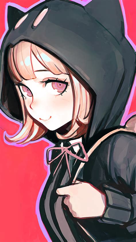 Chiaki Nanami Fanart 1080x1920 Wallpaper