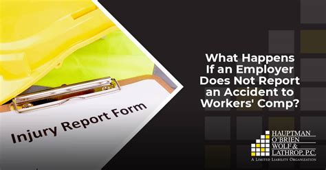 What To Do If Your Employer Does Not Report A Work Accident