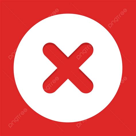 Incorrect Indications X Marks Unaccepted Declined Negation Misleading Invalid Absent Vector