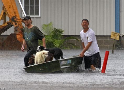 Hurricane Isaac 2012 Jesse Shaffer And Son Hailed As Heroes In Louisiana After Rescuing Over
