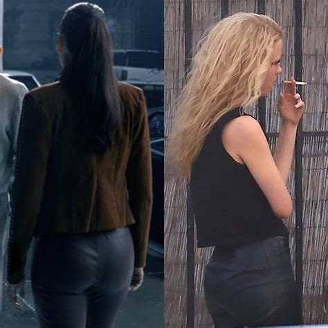 Best Ass In Leather Pants Gal Gadot Vs Mia Goth R Celebbattles