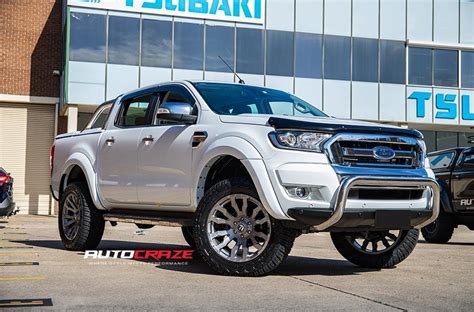 Ford Ranger Blitz Platinum Brushed Gun Metal Tinted Clear 1605926217