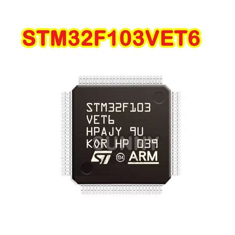2 Chiếc Stm32f103vet6 Lqfp 100 Arm Cortex M3 32 Bit Vi Điều Khiển Mcu