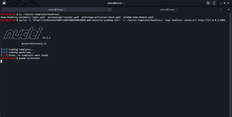 Issue Cant Run Headless Template · Issue 684 · Projectdiscoverynuclei · Github