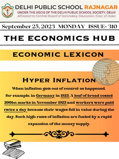The Economics Hub Issue 310 Pdf Inflation Index Economics