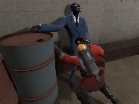 Rule 34 3d Garrys Mod Male Pyro Pyro Team Fortress 2 Sex Spy Spy Team Fortress 2 Team