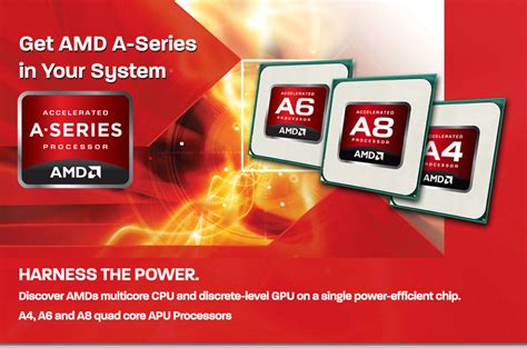AMD A Series Trinity APU S Pricing And Specifications Detailed