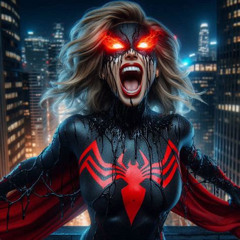 Venomized Supergirl By Cousture On Deviantart