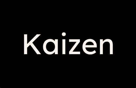 Kaizen Kapable Glossary