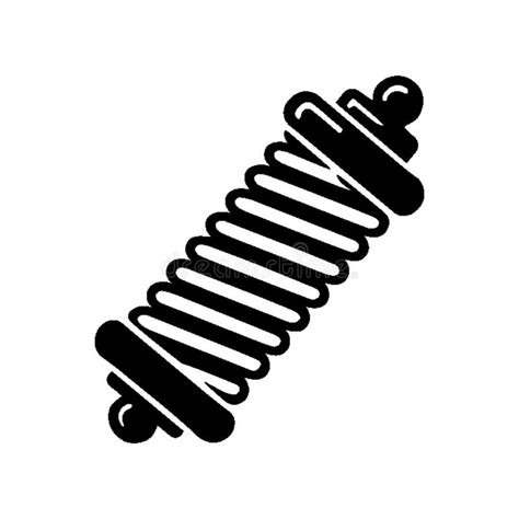 Simple Vector Icon Of Suspension Logo Design Illustration Stock Vector