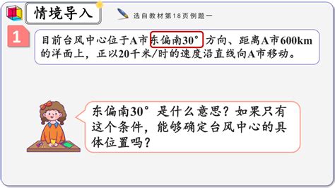 人教版六年级上册数学2 1《用方向和距离确定物体位置》课件 共25张ppt 21世纪教育网