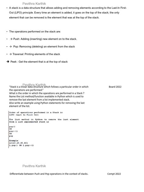 Data Structures Stack Day 4 Pdf Parameter Computer Programming Computing