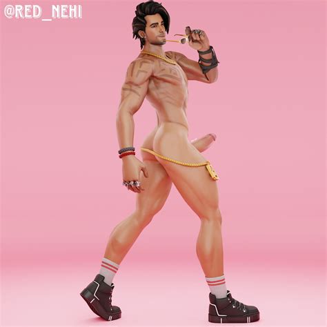 Rule 34 Ass Fortnite Full Body Male Focus Male Only Masculine Nude Raz Fortnite Red Nehi