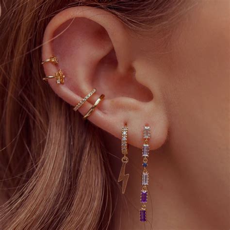 Sparkle Ear Cuff Gold Ear Cuff Ear Jewelry Ear