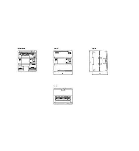 Siemens Simatic S7 1200 Cpu 1214c 6es72141ag400xb0 Plc At ₹ 22610piece
