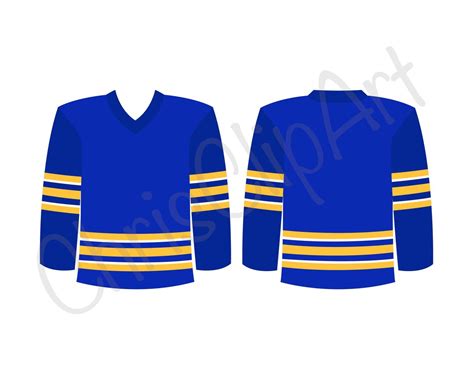 Hockey Jersey Svg Hockey Jersey Clipart Cricut Hockey Jersey Hockey