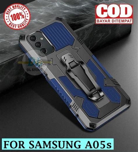 CASING HP UNTUK SAMSUNG GALAXY A05s CASE STANDING BACK KLIP HARD CASE ROBOT NEW COVER PREMIUM