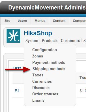 HikaShop USPS Shipping Module Joomlashack