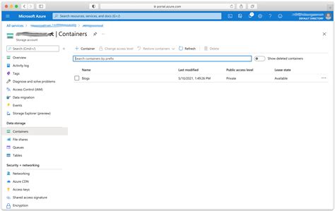 Cloud Backup How To Set Up Microsoft Azure Blob Storage For Cloud Backup