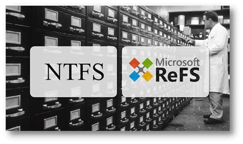 Check The Differences Between Ntfs And Refs File Systems