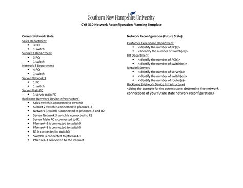 cyb 310 network reconfiguration planning template cyb 310 network