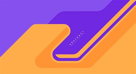 Premium Vector Simple Flat Purple And Orange Background
