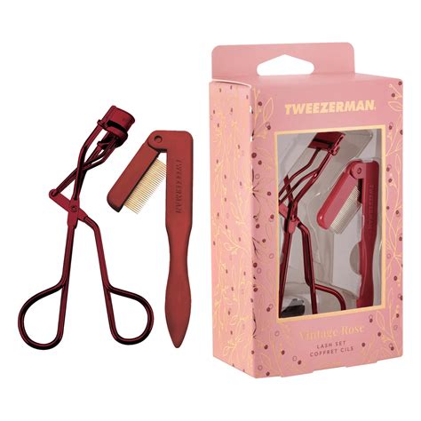 Tweezerman Classic Lash Curler Folding Ilashcomb Eyelash Comb T S
