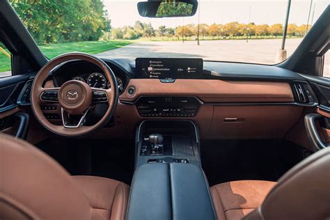 View Interior Photos Of The 2024 Mazda Cx 90 Turbo S Premium Plus