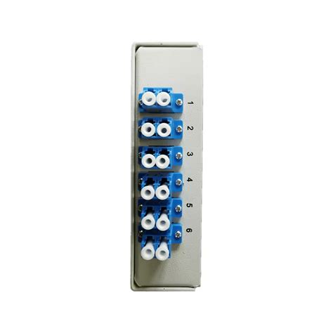 6 Port Simplex LC Fiber Optic Terminal Enclosure Box Owire