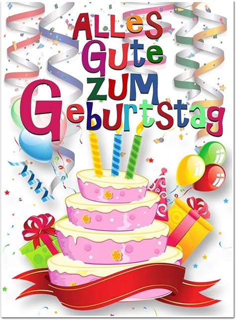 Alles Gute Zum Geburtstag S Happy Birthday S In German