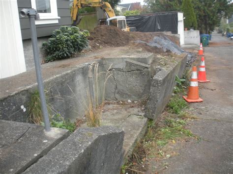 new retaining wall cses engineering
