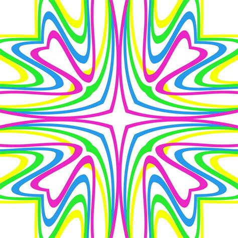 Modern Stylish Vector Seamless Pattern With Lines Circles And Various Sizes In Repeating