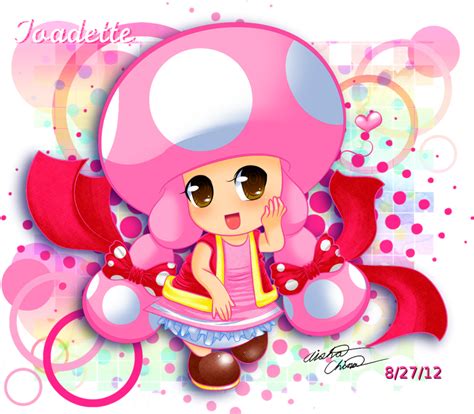 Fanart Toadette By Bowser2queen On Deviantart