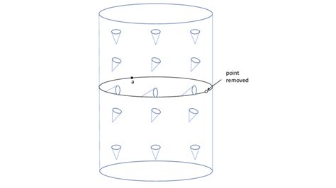 4 a spacetime violating the strong causality condition here a causal
