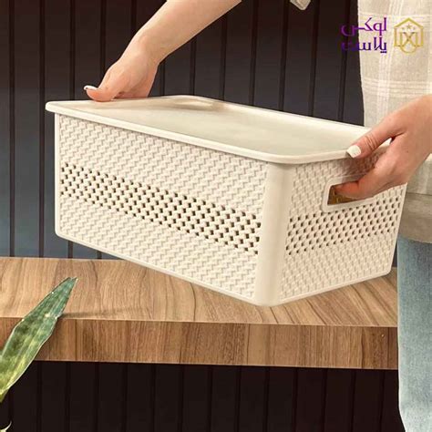 باکس نظم دهنده دربدار متوسط طرح بافت 2157 لوکس پلاست