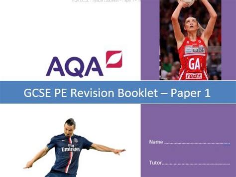 Aqa Gcse Pe Paper 1 Revision Booklet Teaching Resources