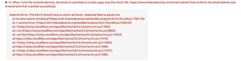 Action Attribute Expected False To Equal True Html Css The