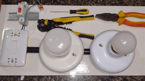 Como Ligar Uma Ou Duas LÂmpadas No Mesmo Interruptor Youtube