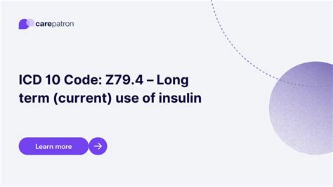 Z79 4 Long Term Current Use Of Insulin