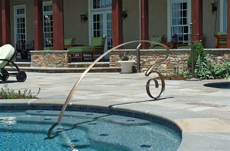 Rails Traditional Pool Chicago By Mueller Ornamental Iron Works Inc