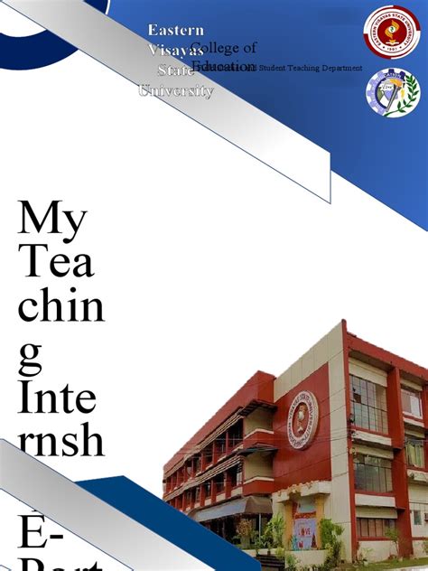 Teaching Internship E Portfolio Cover Pacne Pdf Mean Cognition